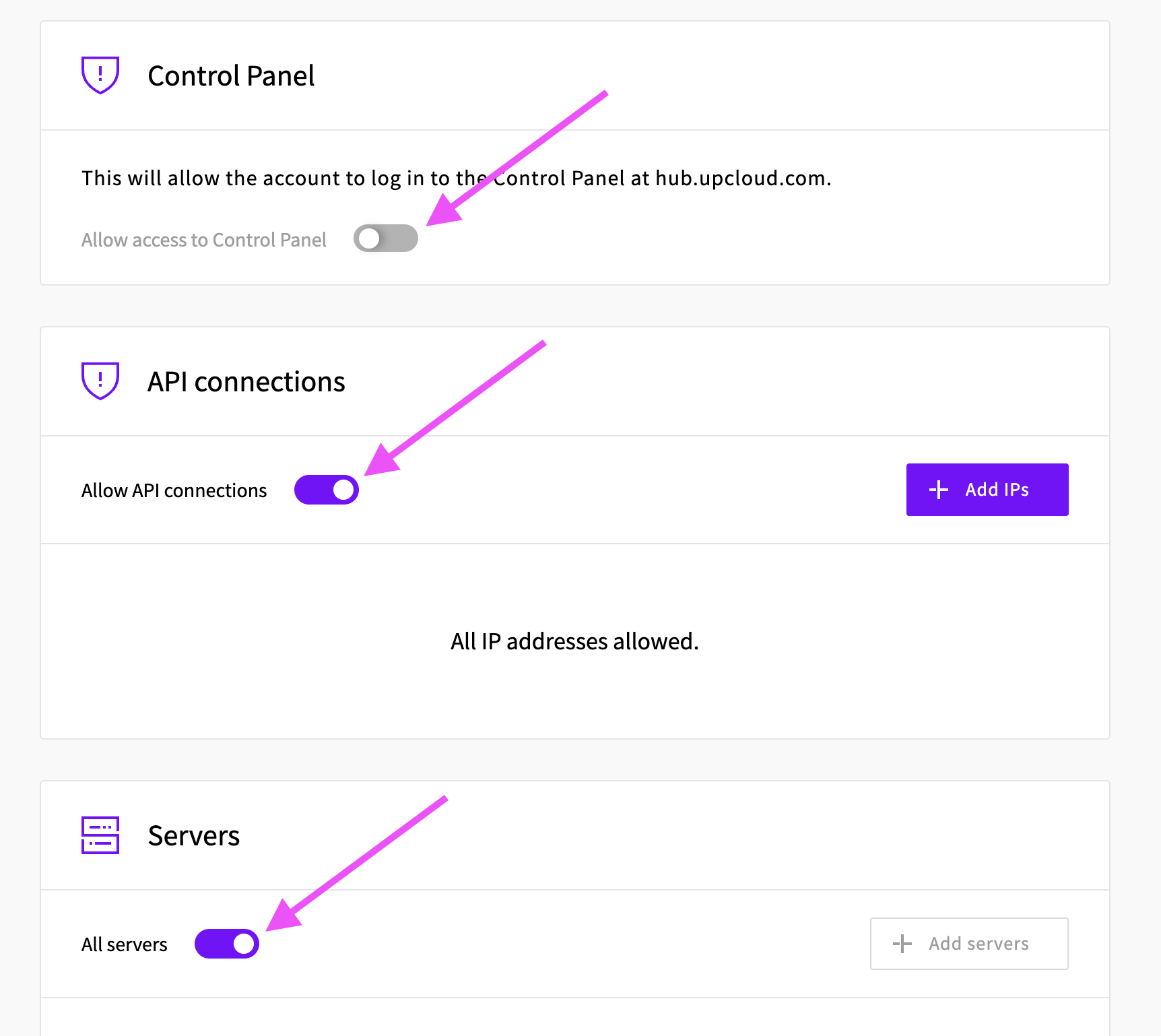Kết nối nhà cung cấp máy chủ | FlashPanel